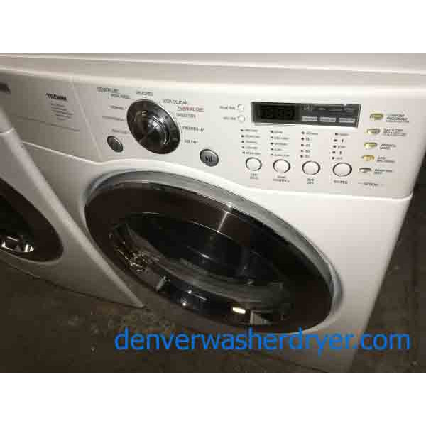 Glorious Front-Load Washer/Dryer Set, 220v, Direct-Drive With Stacking ...