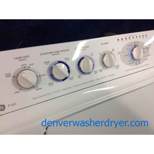 GE Prodigy Washer/**GAS**Dryer, loaded up and solid - #1208 - Denver ...