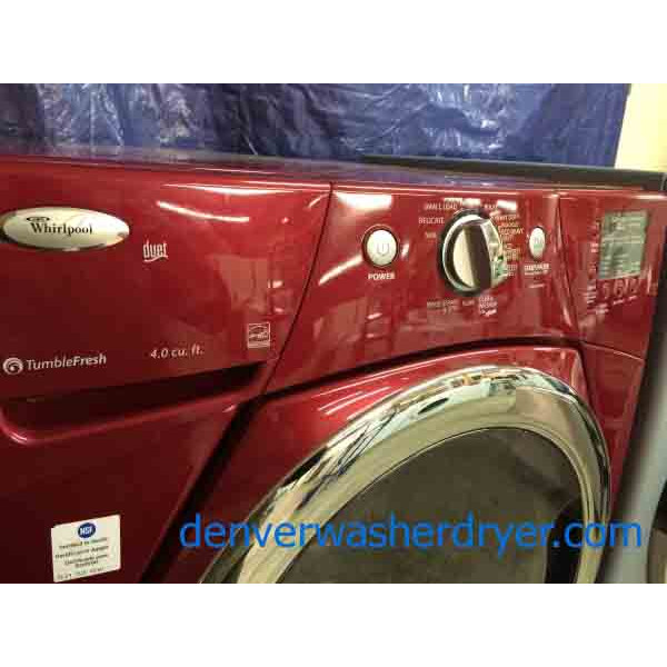Whirlpool Front Load Washer/Frigidaire Front Load Dryer Set! - #1838 ...