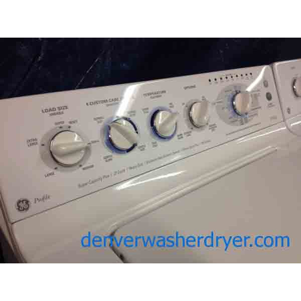 GE Prodigy Profile Washer/Dryer, Nice Set! - #1346 - Denver Washer Dryer