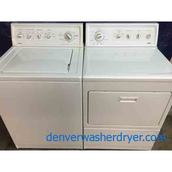 Kenmore 90 Series Washer/Elite Dryer Set, Great Features - #1576 ...