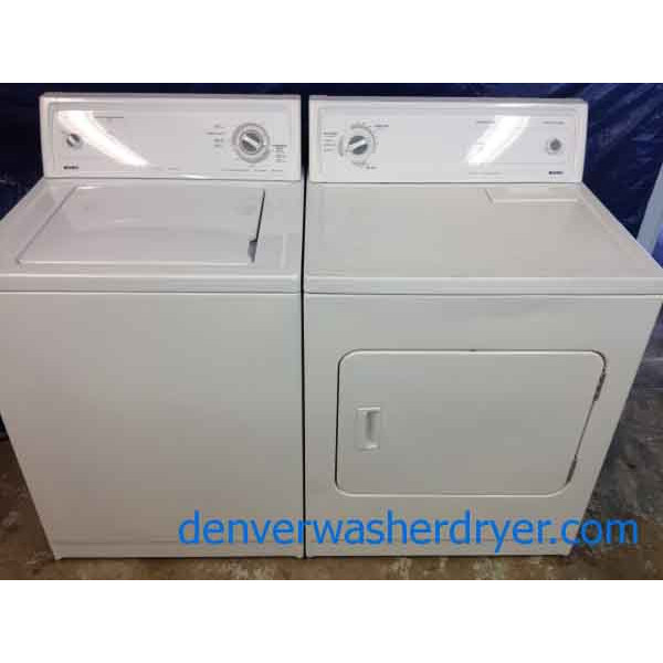 Kenmore Washer/Dryer, Heavy Duty, Simple Controls - #1076 - Denver ...