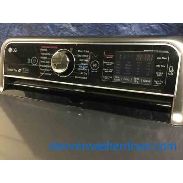 Incredible Brand-New ENERGY STAR LG High-End Turbo Steam Electric Dryer ...