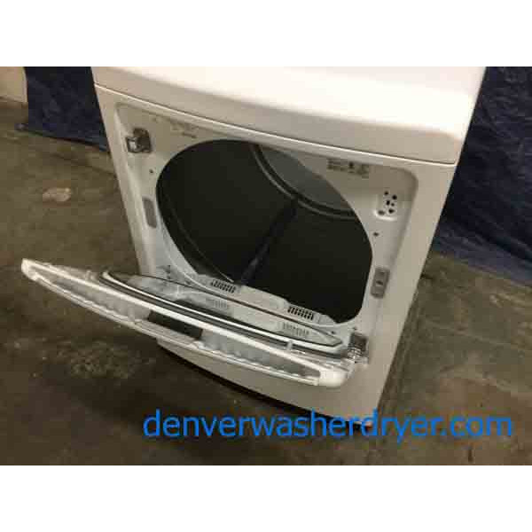 High-End LG Dryer, New, Electric, 7.3 Cu. Ft., HE Sensor Drying, 1-Year ...