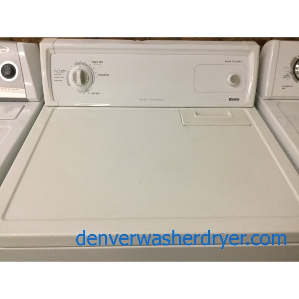 XL Capacity Kenmore (Whirlpool) Electric Dryer, "Flat Back," Heavy-Duty ...