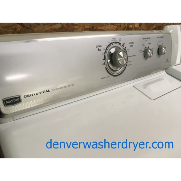 Maytag Electric Dryer with HE Sensor-Dry, White, Super Capacity, 1-Year ...