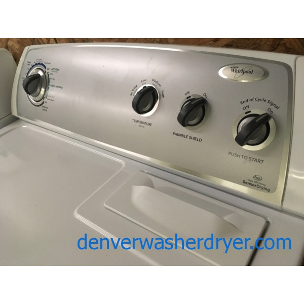 Rare! Whirlpool HE Electric Dryer, 29" Wide, Quality Refurbished, 1 ...