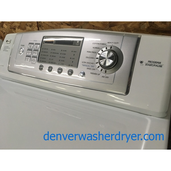 Great LG TROMM Dryer, HE, 220V, 27", Quality Refurbished, 1-Year ...