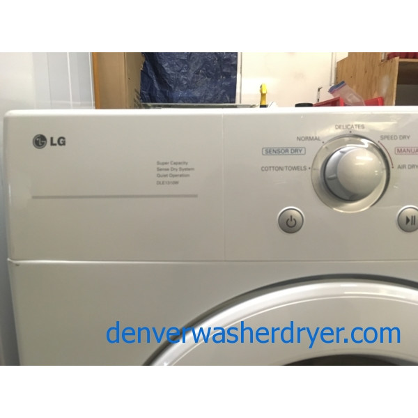 Lovely LG Set, 220V, White, Sense Clean and Dry Systems, HE, Wrinkle ...