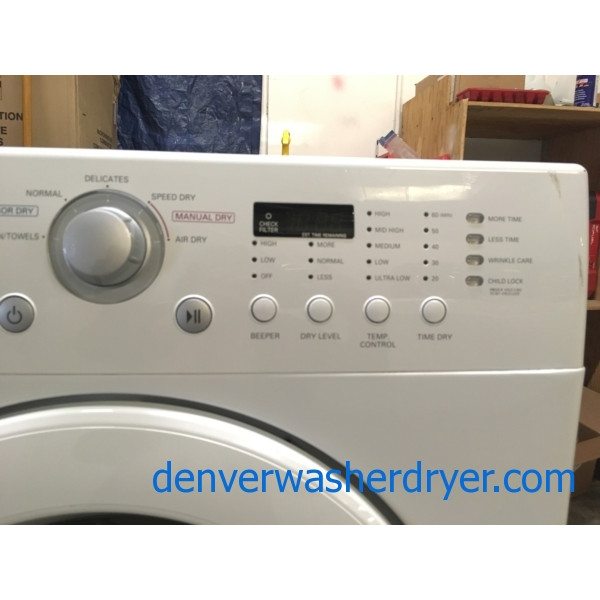 Lovely LG Set, 220V, White, Sense Clean and Dry Systems, HE, Wrinkle ...