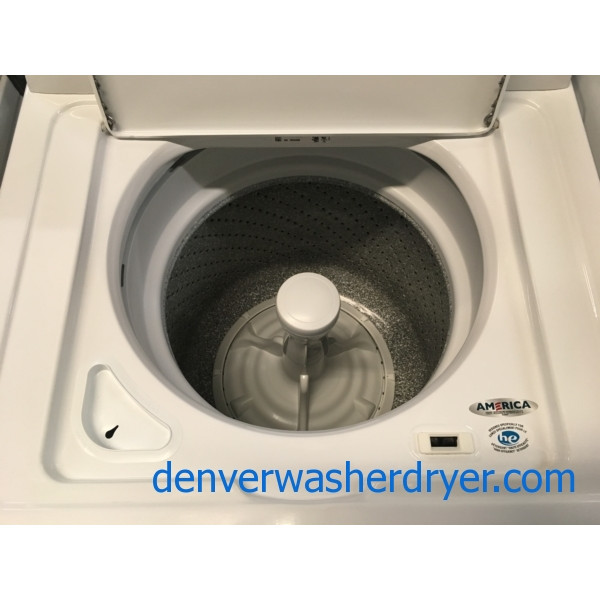 Newer AMANA Washer, Agitator, Capacity 3.5 Cu.Ft., HE, Auto-Load ...