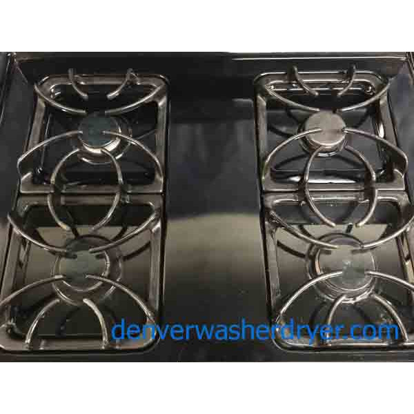 Fancy Frigidaire *GAS* Black/Stainless Self-Cleaning Free Standing ...