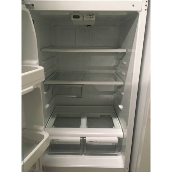 GE White Top-Mount Refrigerator, Hotpoint White Top-Mount Refrigerator ...