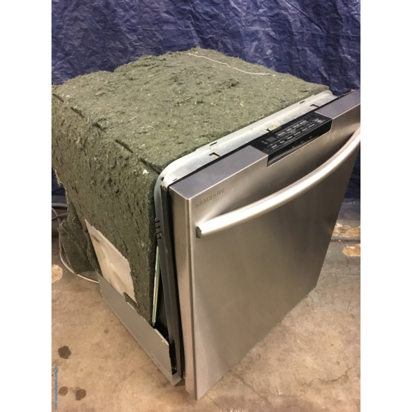 (Used) Samsung 24" Built-In Stainless Semi-Intergrated Dishwasher, 1 ...