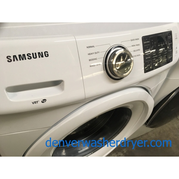 BRAND-NEW 27" Samsung Stackable Front-Load HE Steam Washer, 1-Year ...