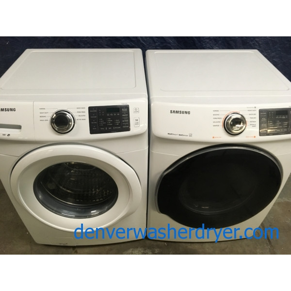 BRAND-NEW 27" Samsung Stackable Front-Load HE Steam Washer, 1-Year ...