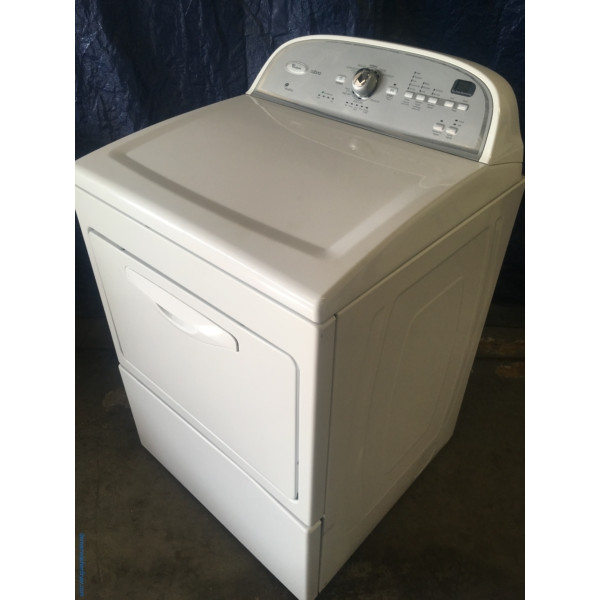 27" Whirlpool Cabrio Top-Load Washer & Electric Dryer 220v, 1-Year ...