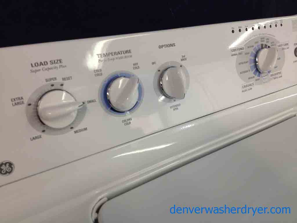 Large Images for GE Washer/Dryer, Stainless Steel, Prodigy Edition - #1318