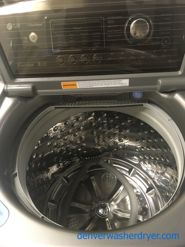 Large Images for 27″ LG Wave-Force HE Top-Load Steam-Washer, 1-Year ...